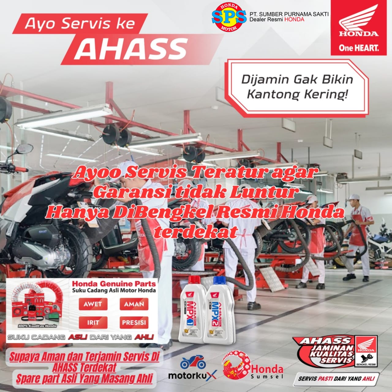AHASS Lombok Barat - SPS MOTOR - Dealer HONDA